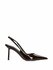 Туфли Le Silla Bella patent slingback pumps, размер 38.5