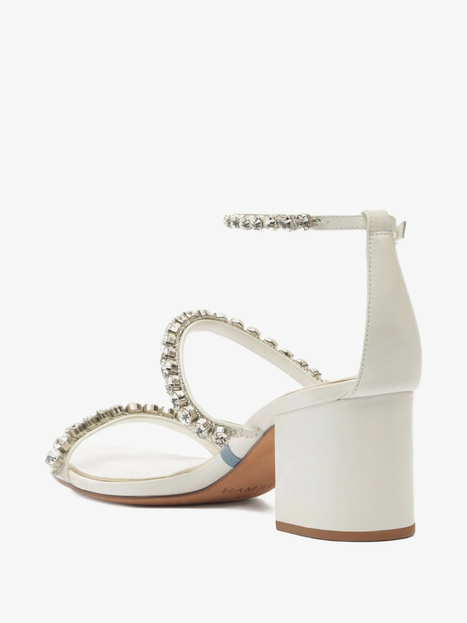 Босоножки Alexandre Birman Alexa 60, размер 39,5, бежевый/белый — фото 1