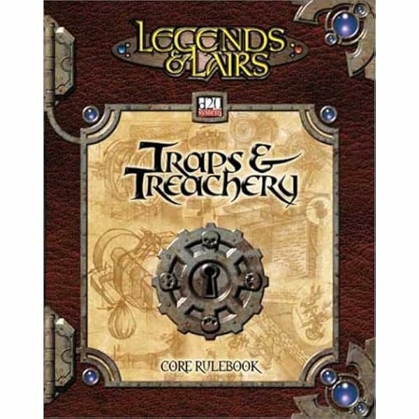 Traps & Treachery (Dungeons & Dragons d20 3.0 Fantasy Roleplaying)，Reprinted paperback book