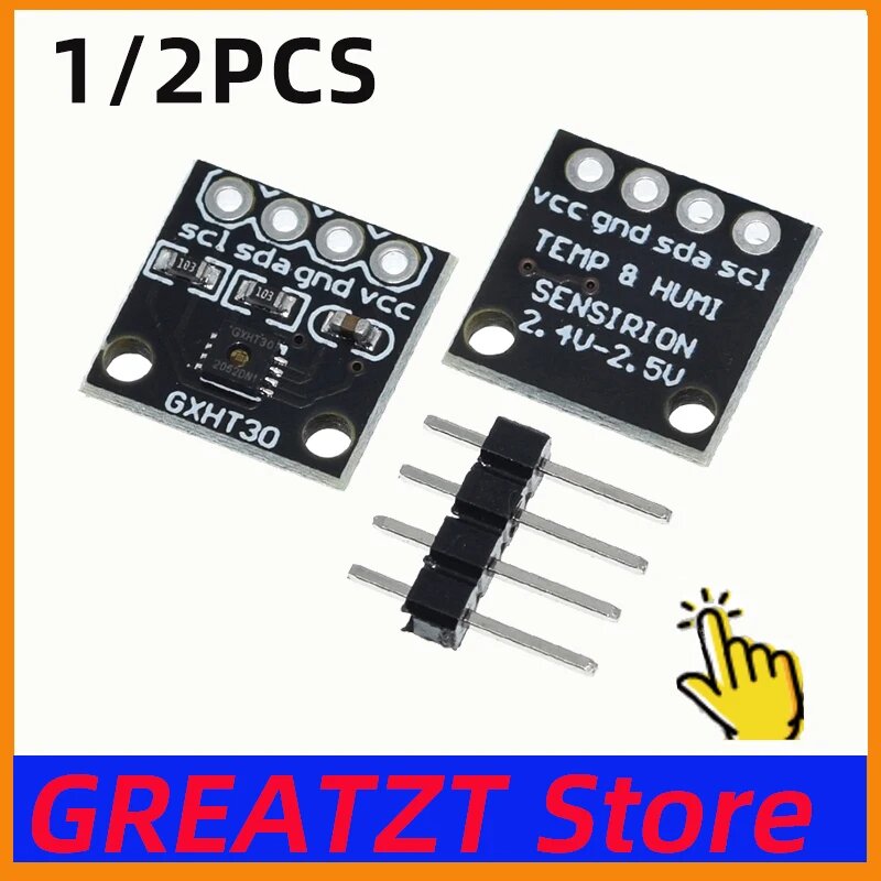 Модуль датчика температуры и влажности GXHT30 GREATZT для Arduino 1PCS