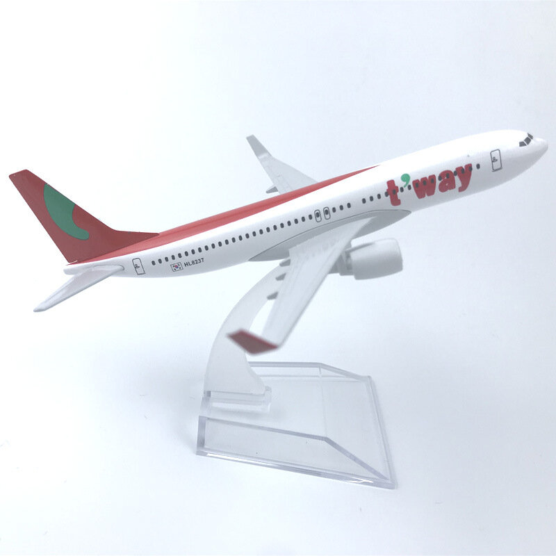 Модель Боинг 737 16 см из сплава с логотипом Дойче