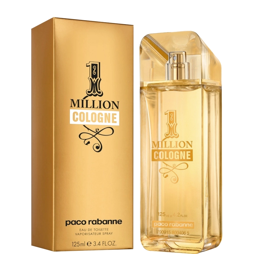Пако Рабан 1 Миллион Кологне 125 мл для мужчин / Paco Rabanne 1 Million Cologne туалетная вода