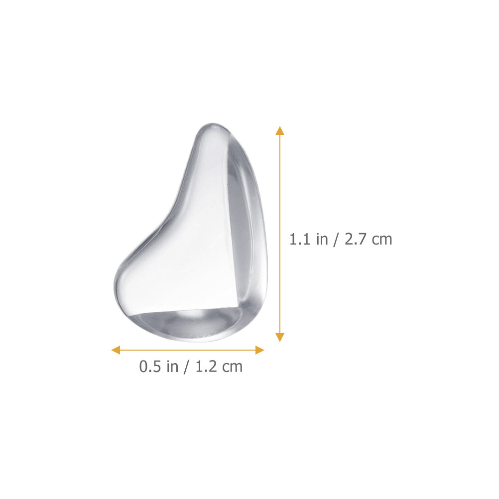 Защита Углов Мебели Из Силикона Для Безопасности Детей 10 Штук 2 7X1 8Cm