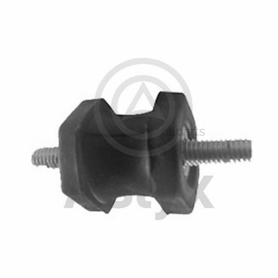 ASLYX AS-200089 Опора резиновая D 25 высота 25 высота резьбы 12 (M-6) середина D 17