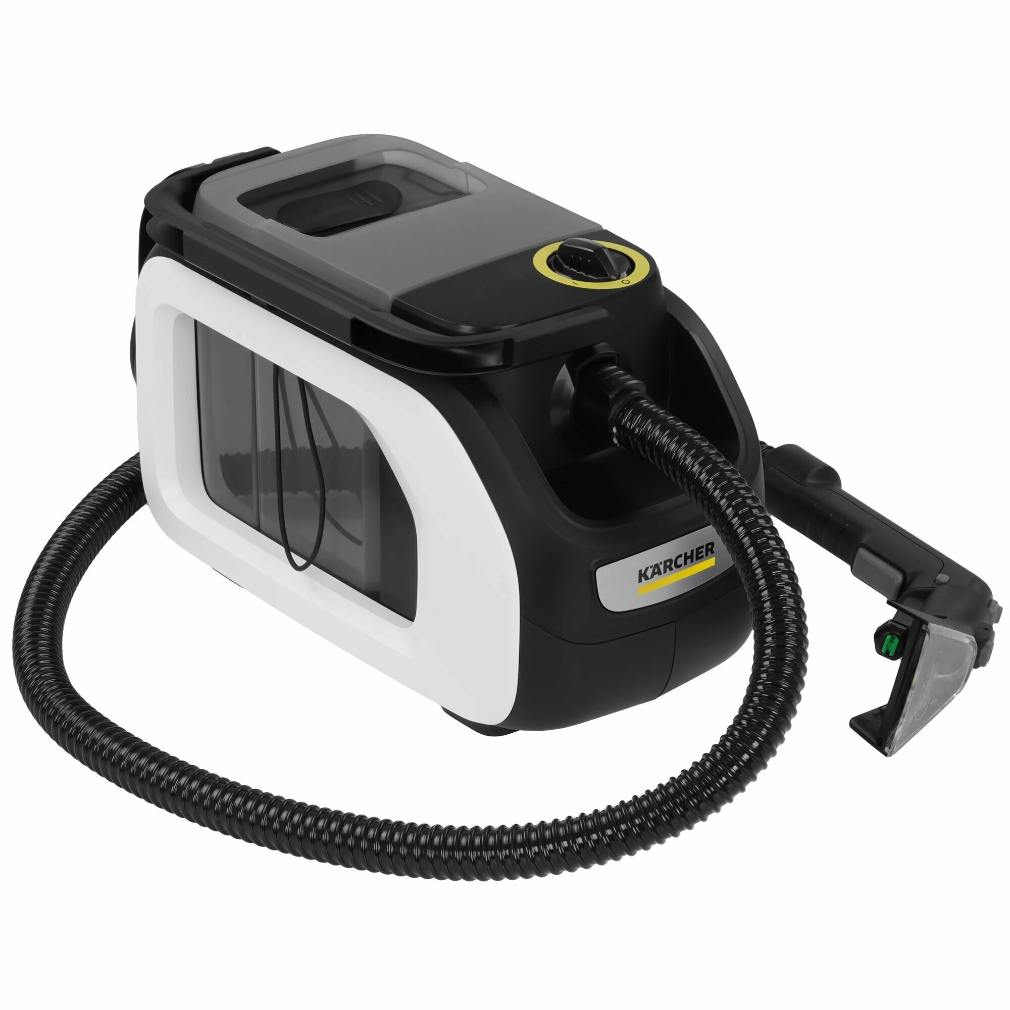 Моющий пылесос Karcher SE 3 Compact Home Floor, черный, белый