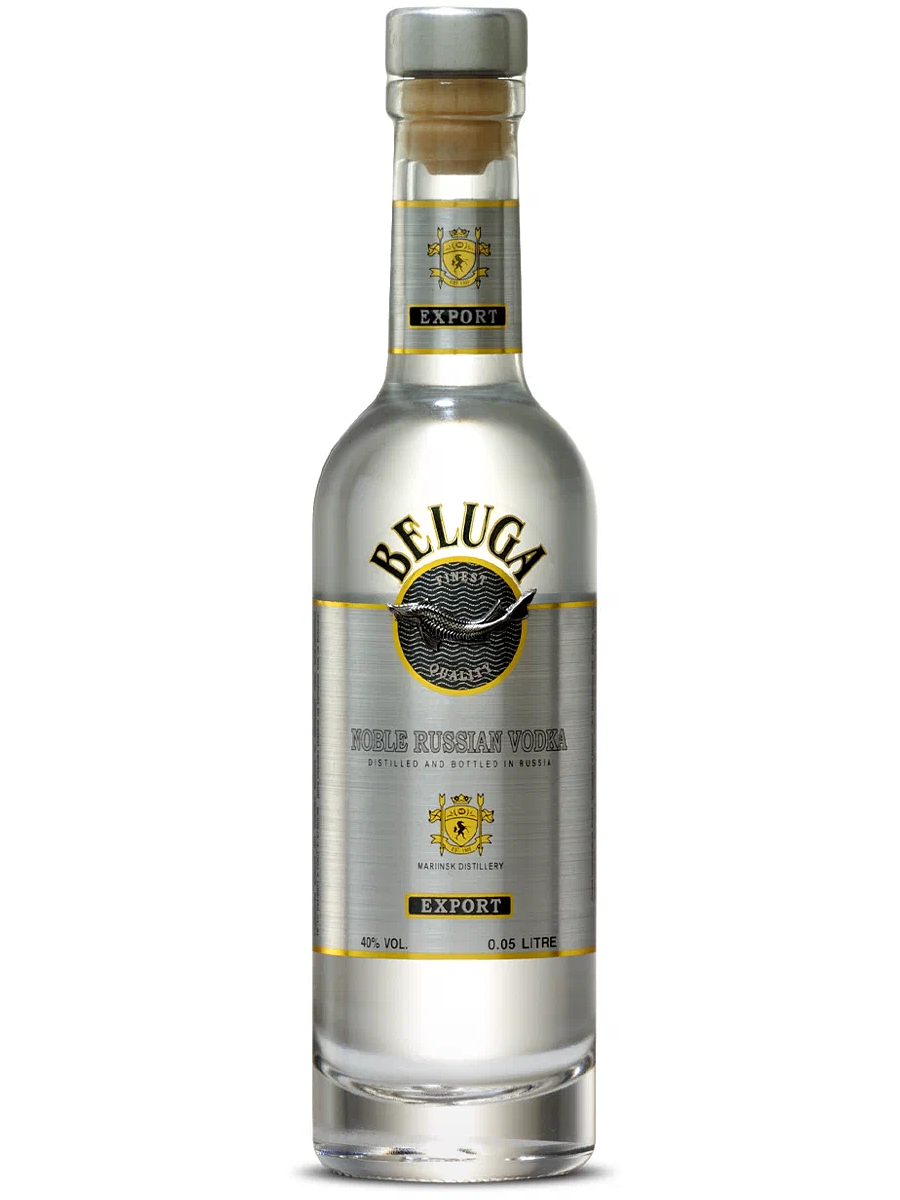 Водка "Beluga Noble", классическая, 0,05 л, крепость 40%, Россия
