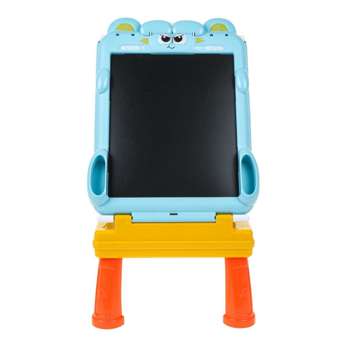 Мольберт детский двусторонний "5 in1 Drawing board", 28.5х10х38.5 см, белая и магнитная доска, с мелками и маркерами