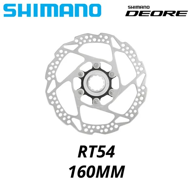 Тормозные роторы Shimano GRX Center Lock 160/180/203 мм RT54 160mm