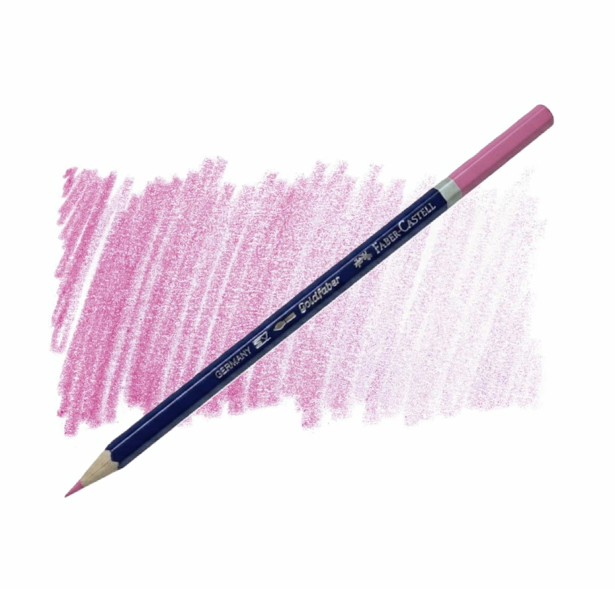 Карандаш художественный Faber-Castell "Goldfaber", шестигранный, цвет 119 светло-пурпурный