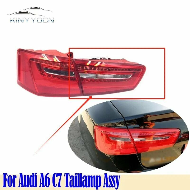 Фары автомобильные, Задний фонарь, 1 шт, арт. Audi A6 C7 2012-15