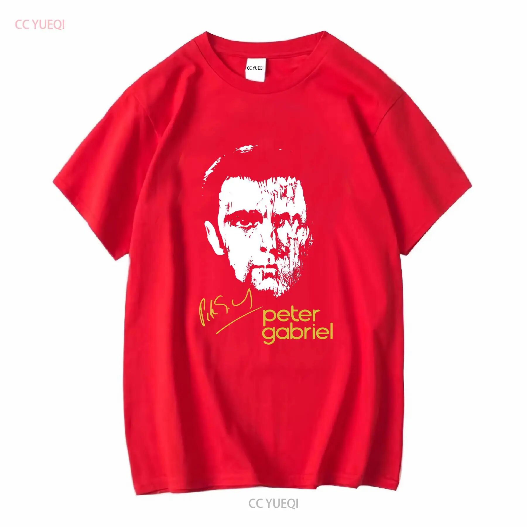 Мужская футболка Peter Gabriel NL2788 Красный, S, Красный, Red