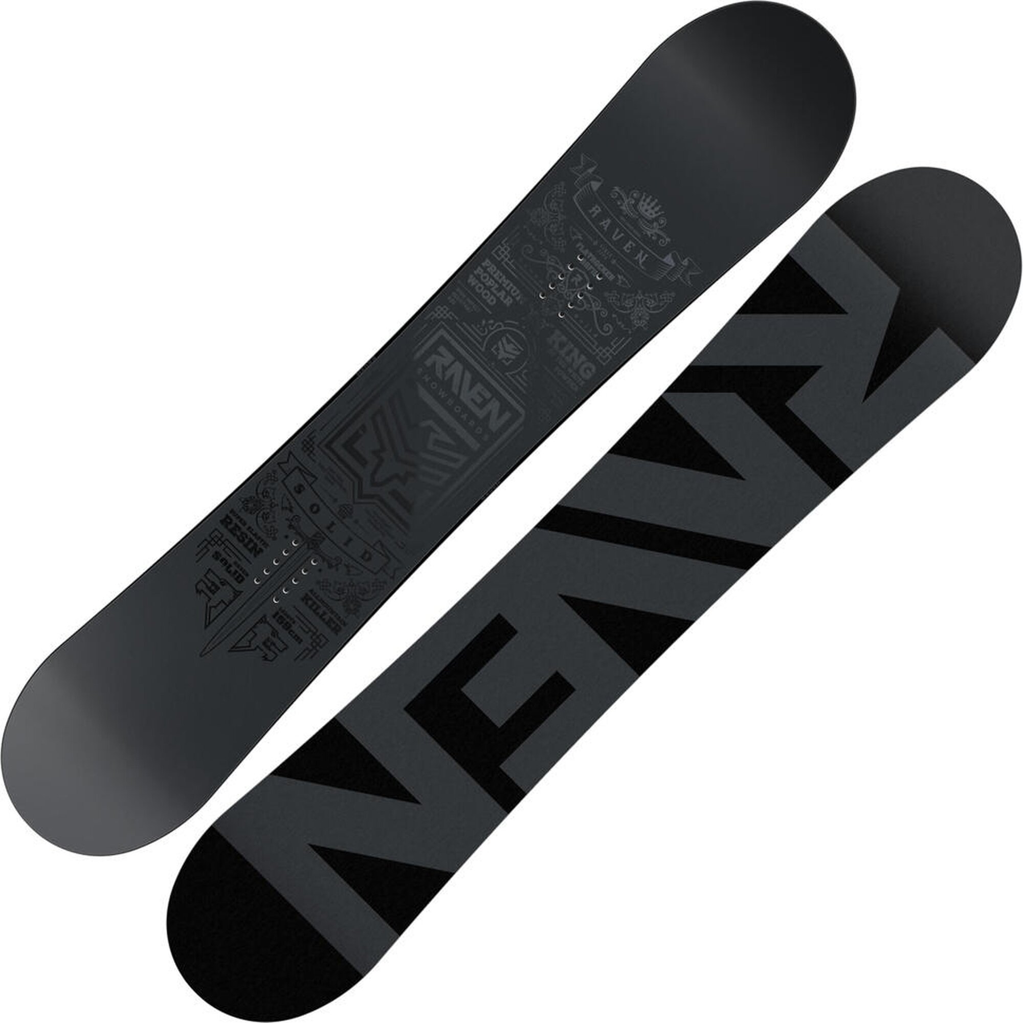 Decathlon Сноуборд Raven Solid Steel для взрослых 162 W см