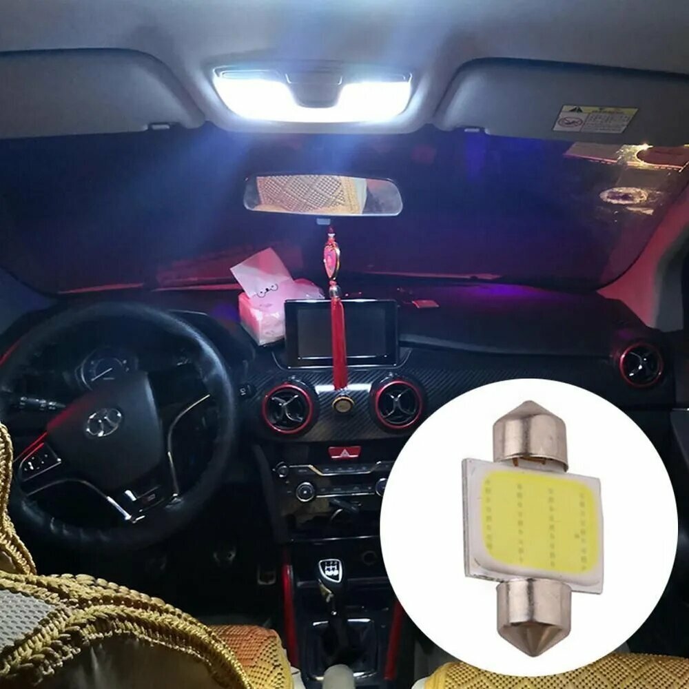 Светодиодная лампа на крышу автомобиля 31 мм Подсветка багажника