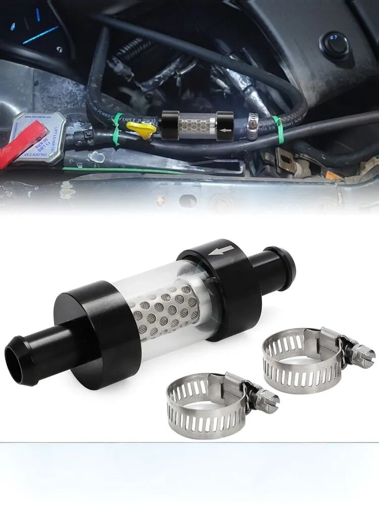 Фильтр охлаждающей жидкости арт. Автомобильный фильтр охлаждающей жидкости Встроенный фильтр охлаждающей жидкости 5/8" Filter, 1 шт.