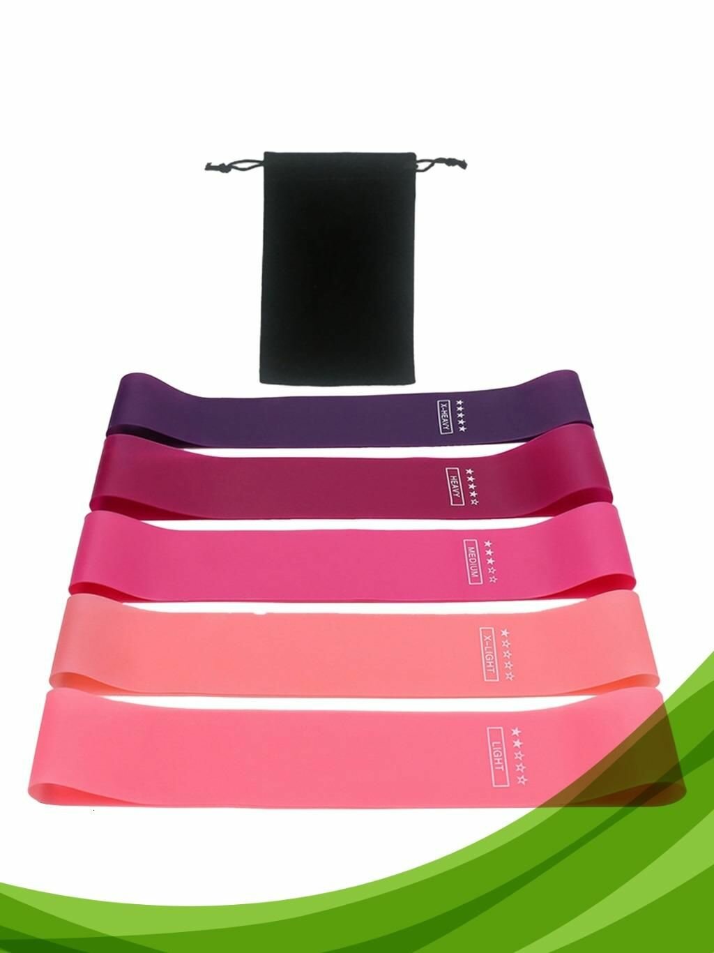 Резиновые ленты для упражнений на ягодицы