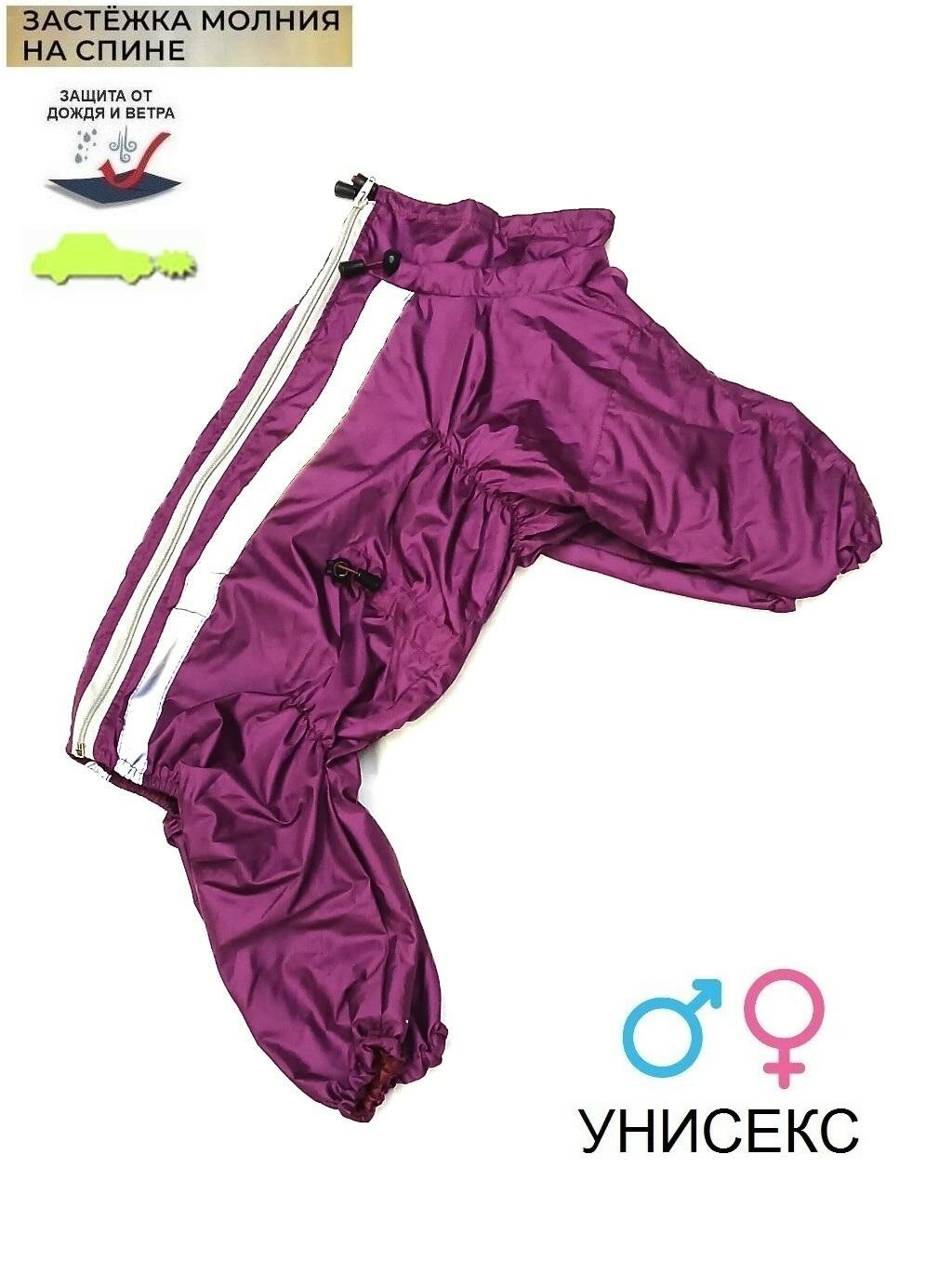 Одежда для Лабрадора. Комбинезон-Дождевик стандарт по спинке 62см (62см )