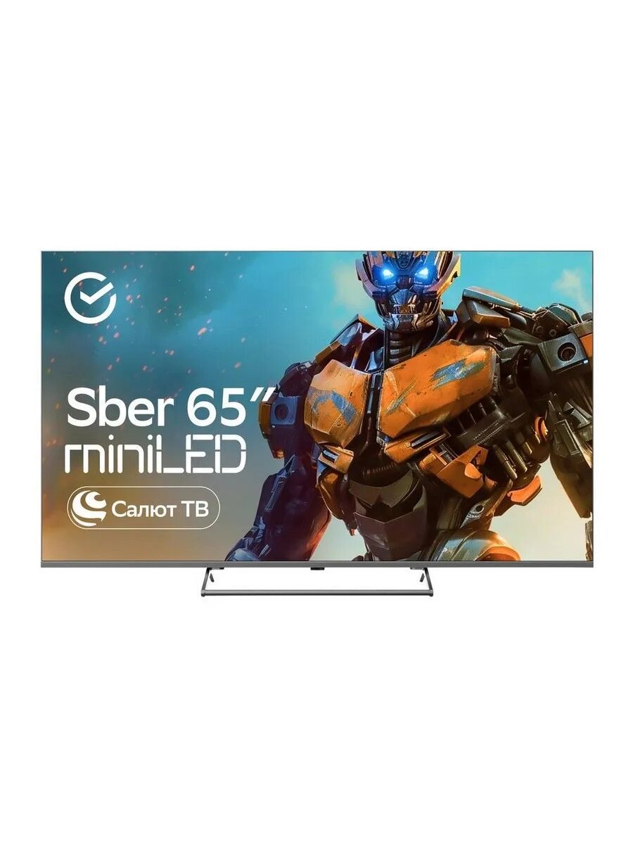65" Телевизор Sber SDX-65UML7450 Black