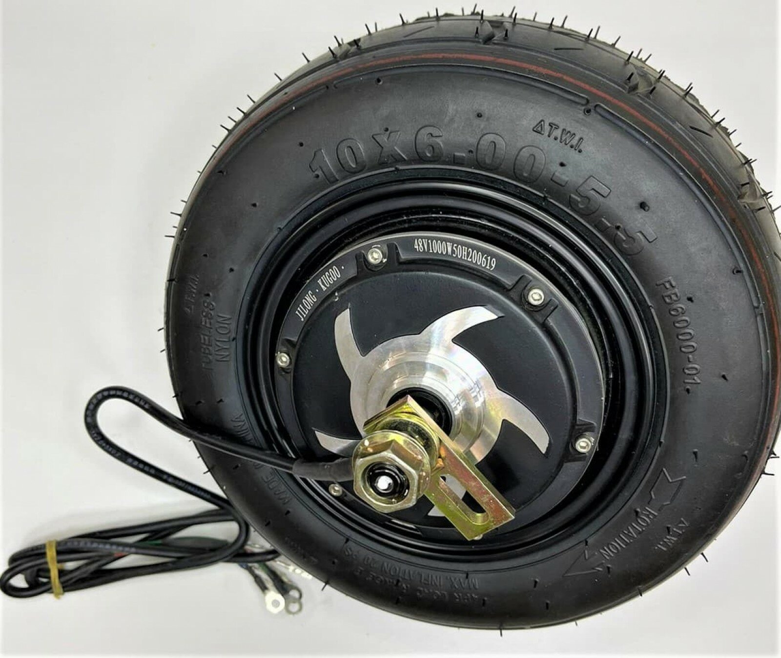 Мотор-колесо MyPads для электросамоката Kugoo C1 Pro с двигателем 1000 Вт, 48 В