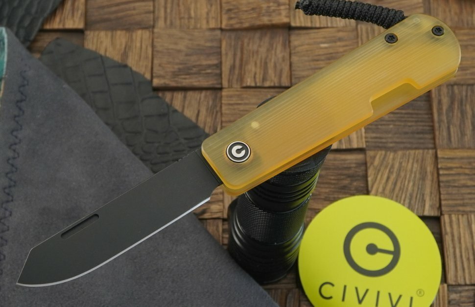 Складной нож Civivi Slippy Sendy, сталь Nitro-V, BW, рукоять Ultem