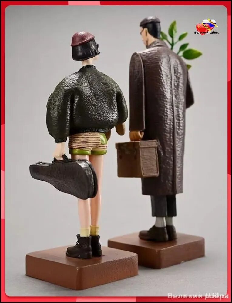 Фигурка Леон Профессионал и Матильда / Leon: The Professional 2шт (14-16см) ПВХ фигурки для коллекции — фото 1