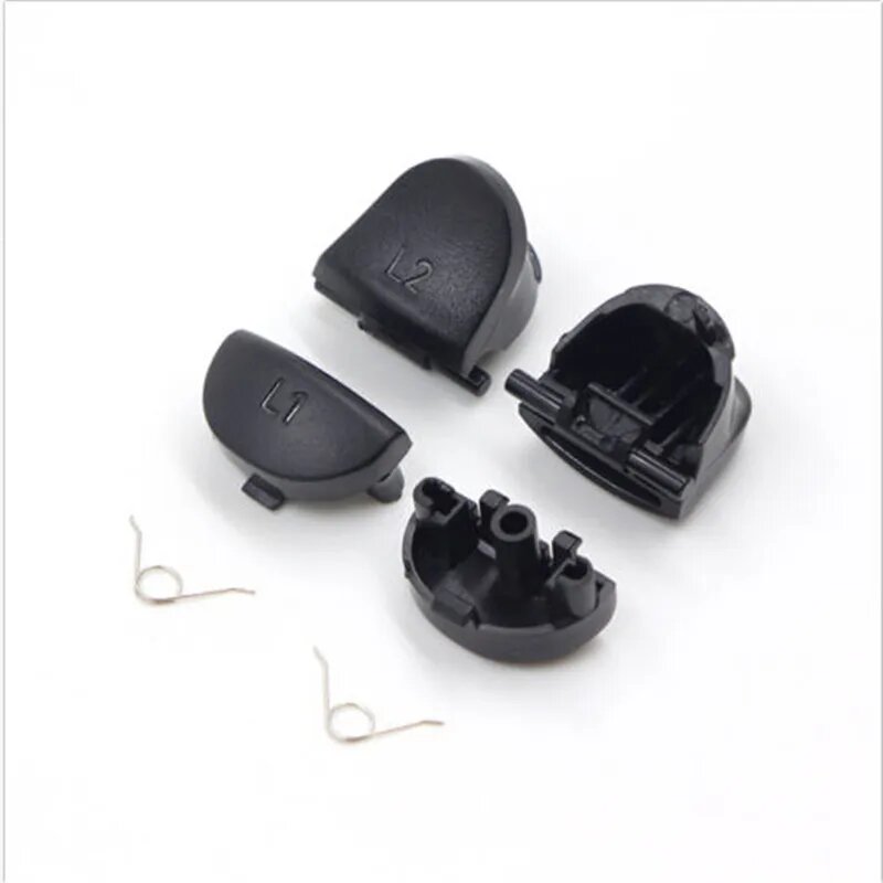Кнопки L1/L2/R1/R2 для PlayStation 4, Черный, 1 set