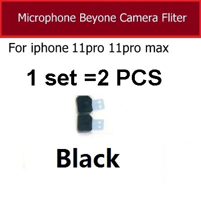 Задняя рамка для микрофона для iPhone 11 Pro MAX защита от пыли сетка Intsall возле задней камеры сетчатый держатель для поврежденного микрофона