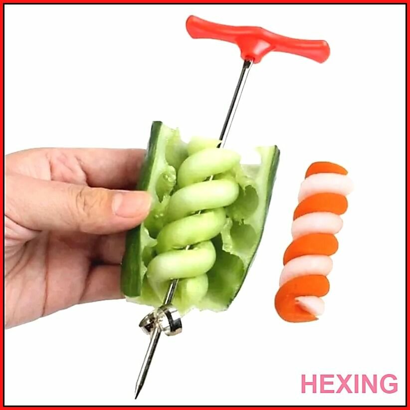 Многофункциональный Овощерезка для нарезки овощей спиралью, Картофельный Твистер, ручной инструмент с ручным приводом