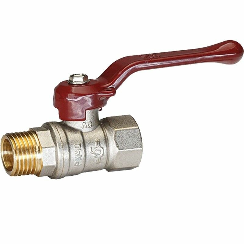 Кран шаровой муфта/резьба полнопроходной (рычаг) Temper 3/4"