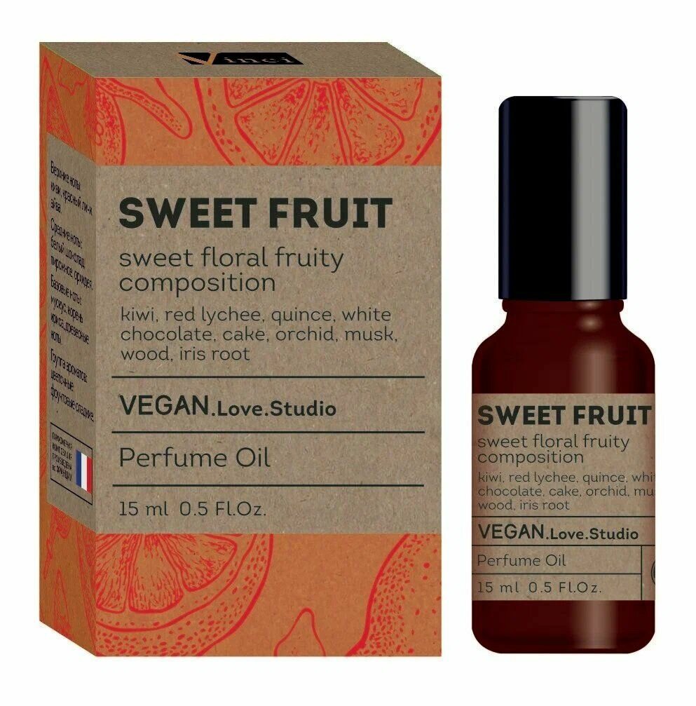 Масло парфюмированное Today Parfum Vegan Love SWEET FRUIT парфюмированное масло 15ml (аромат BS Fantasy) для женщин