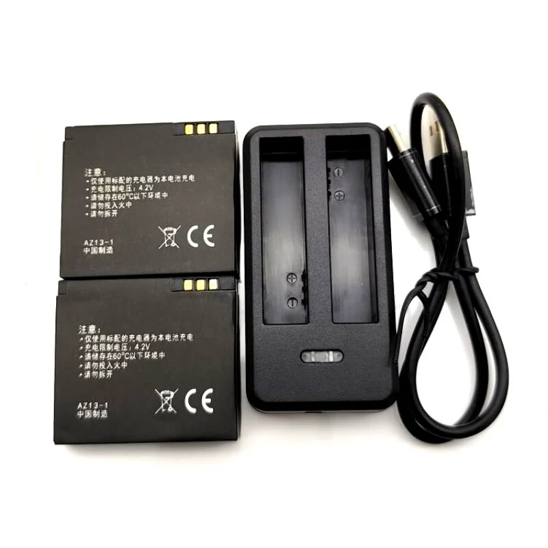 Для Xiaomi Yi аккумулятор 1010 мАч Xiaomi Yi аккумулятор/зарядное устройство Yi для Xiaomi Yi 1 AZ13-1 экшн-камера спортивные аксессуары