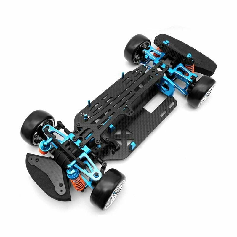 Карбоновая паяная рама 110 4Wd RV Рама Комплект для автомобиля Tamiya Tt01 Tt01E