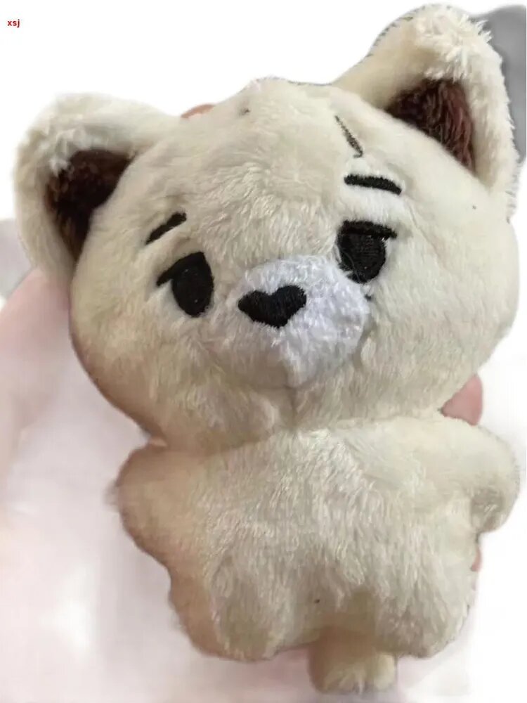 ENHYPEN плюшевая игрушка-брелок, теплый белый, материал: искусственный мех, страна-производитель: Китай