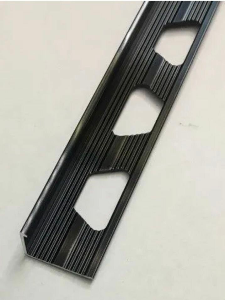 Профиль для плитки L-образный Алюминиевый, наружный уголок 2700мм