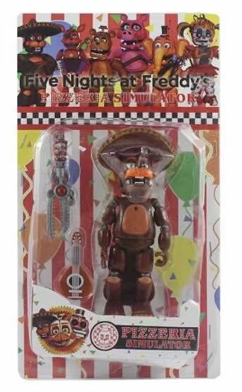 Орвилл Элефант из FNAF Pizza Sim, разборная фигурка с премиум подсветкой в пакете