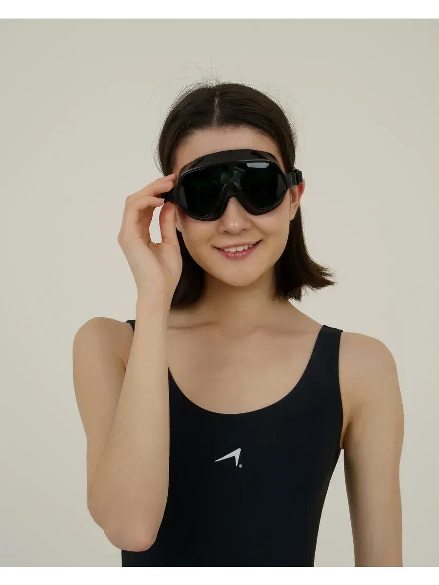 Очки полумаска для плавания