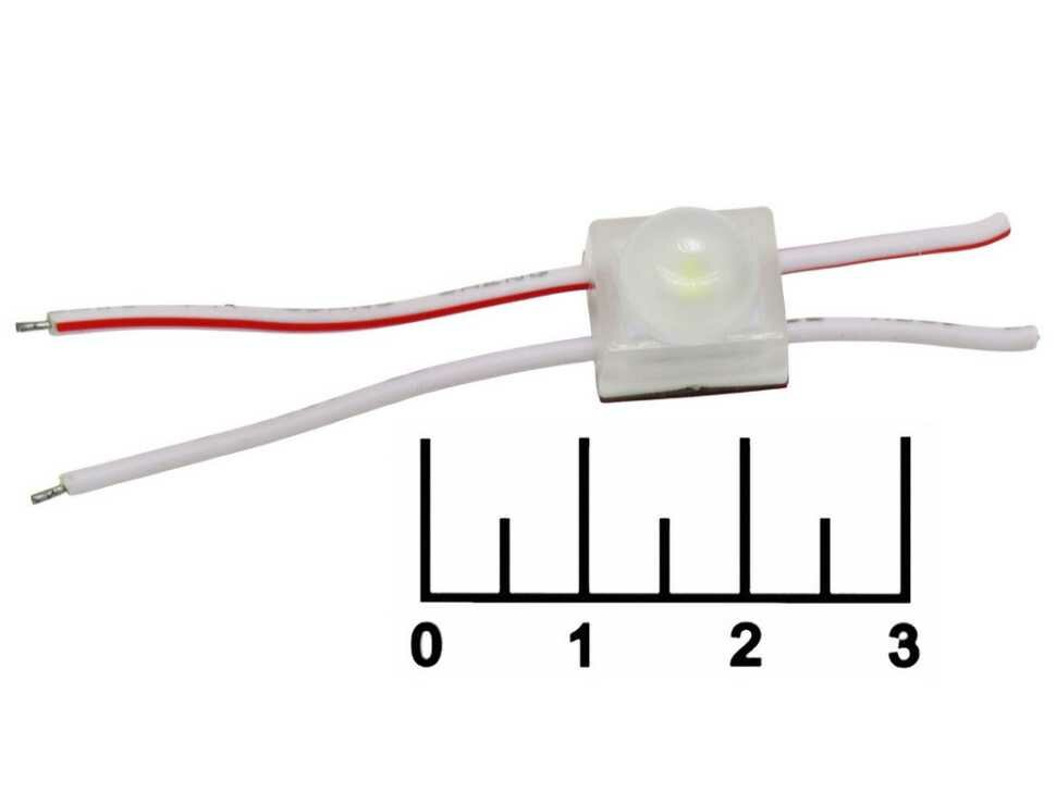 Модуль подсветки 12V белый 1LED 0.5W 2835
