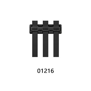 Магнитная пряжка Fidlock Черный, 01216