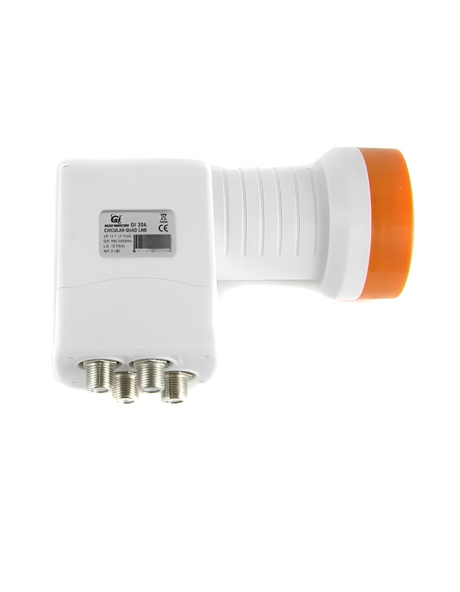 Спутниковый конвертер на 4 выхода GI-304 круговой поляризации (для НТВ плюс и Триколор)