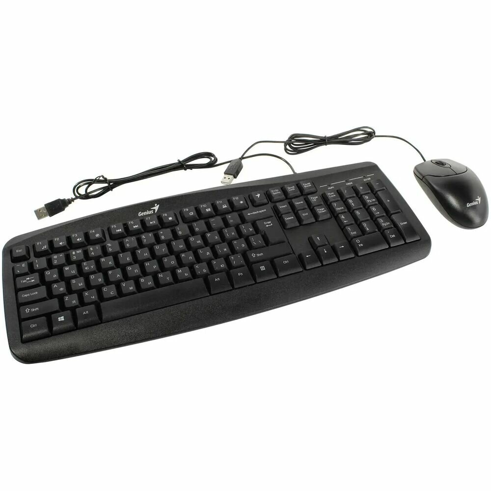 Клавиатура+мышь Genius Smart KM-200 Black