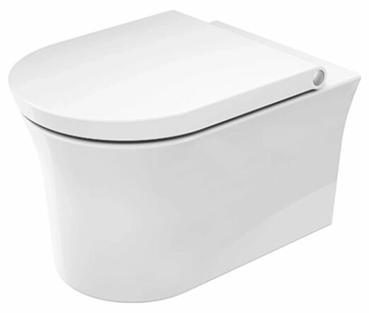 Унитаз подвесной Duravit White Tulip 2576092000 безободковый, HygieneGlaze, цвет: белый