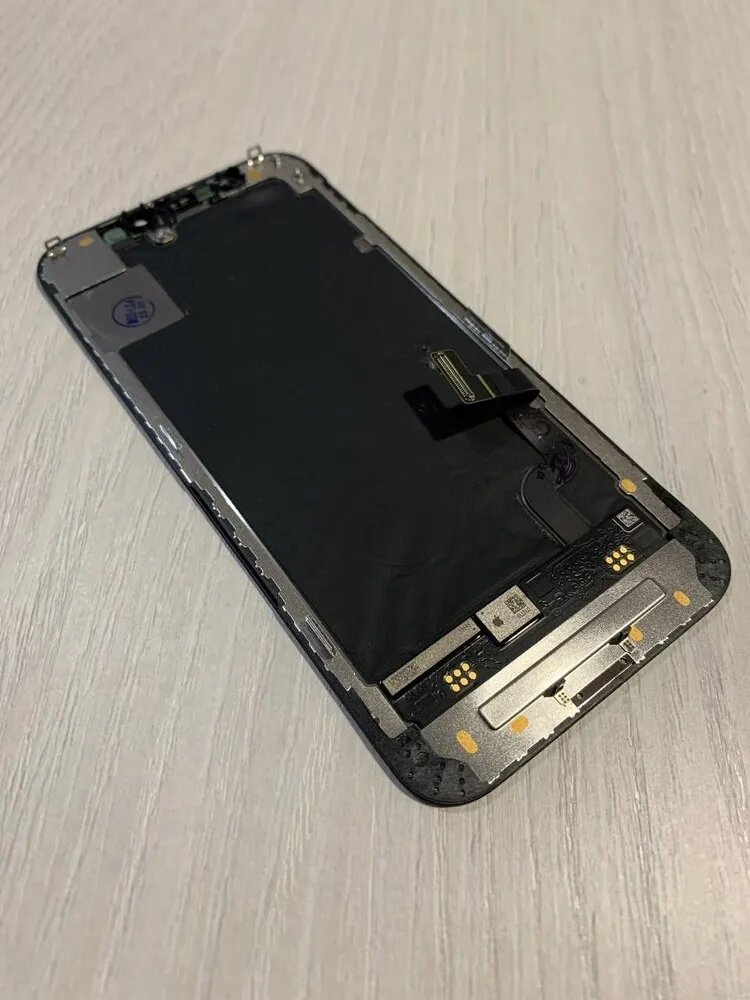Дисплей IPhone 12 mini original, черный, для смартфонов, стекло, пластик — фото 1