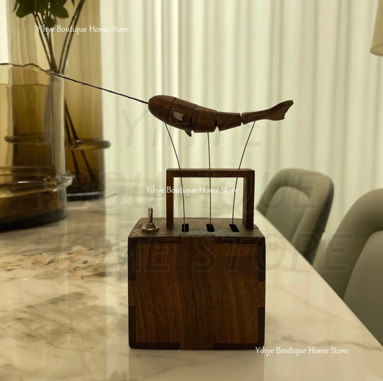 Деревянная музыкальная шкатулка Narwhal No music version