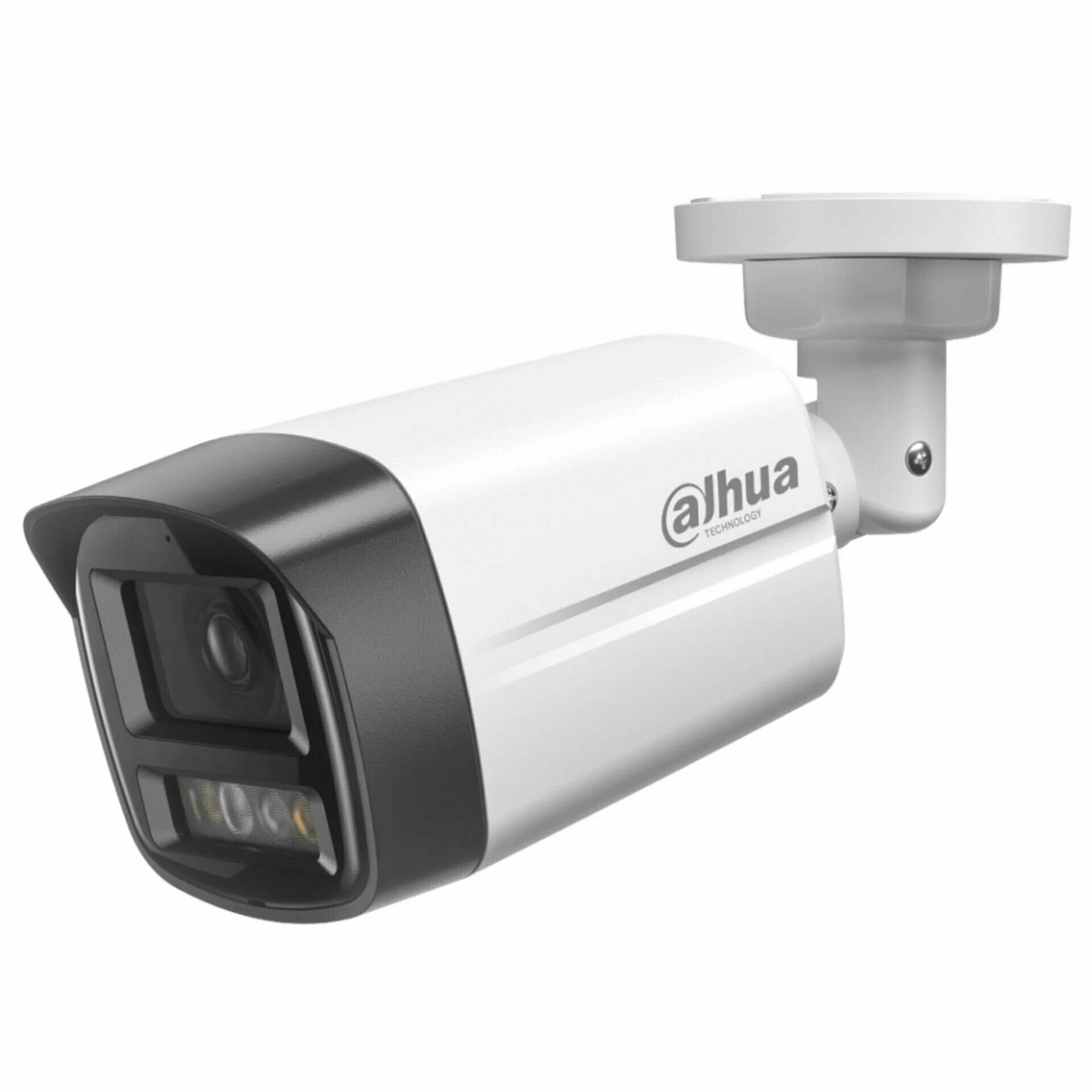 Камера видеонаблюдения Dahua DH-IPC-HFW1239TL1-A-IL, для улицы, 2 Мп, 1920х1080, LED подсветка, белый