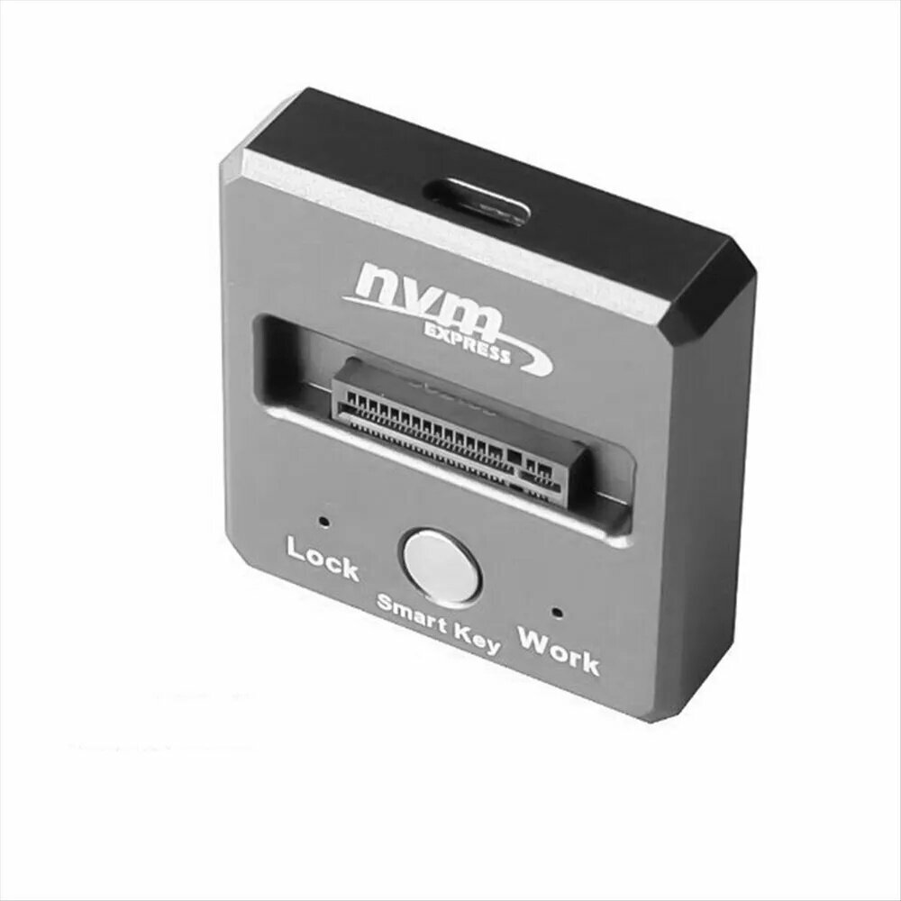 ITGZ Адаптер ДокСтанции SSD M2 SATA NVMe USB 3.1 С Двойным Протоколом SATA NVMe