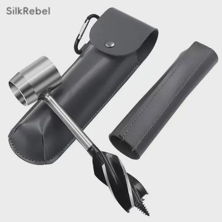 Ручная дрель по дереву для выживания на открытом воздухе