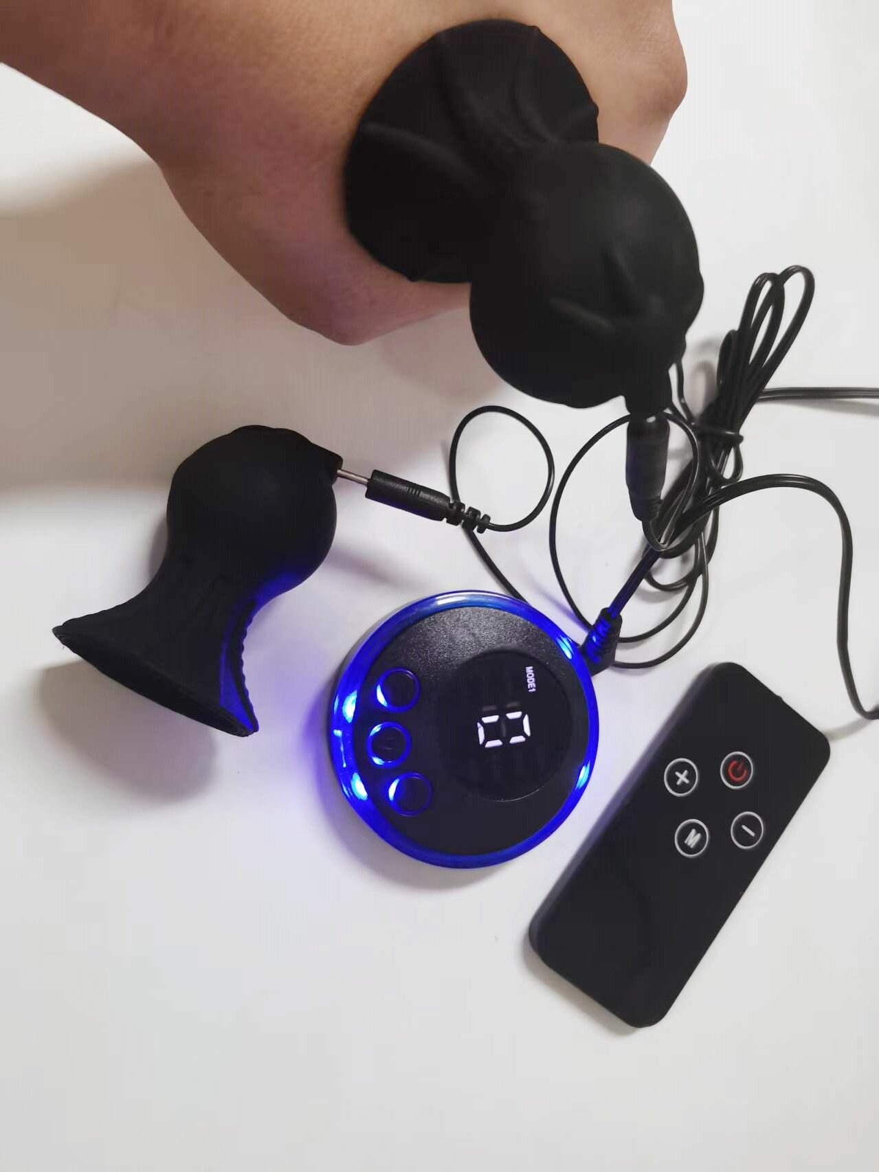 Набор БДСМ Вакуумные Зажимы для стимуляции сосков электростимуляция