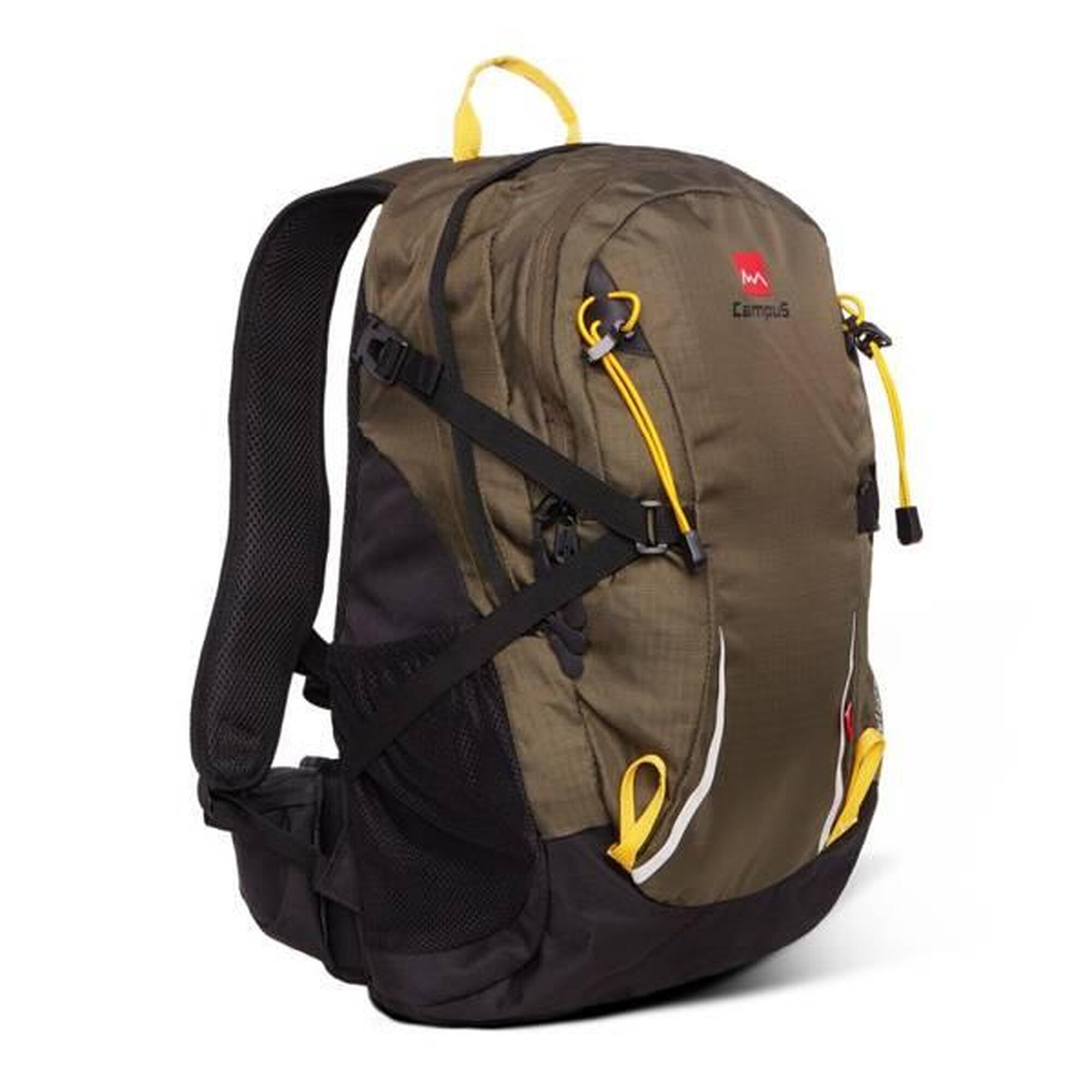 Decathlon Походный рюкзак Campus Mullaco 30 л, цвет Оливково-зеленый / Черный