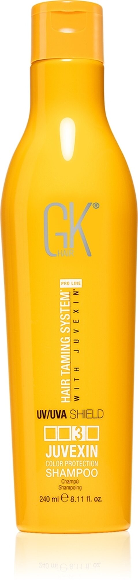 GKhair Мягкий Очищающий шампунь для окрашенных волос Color Shield 240 мл
