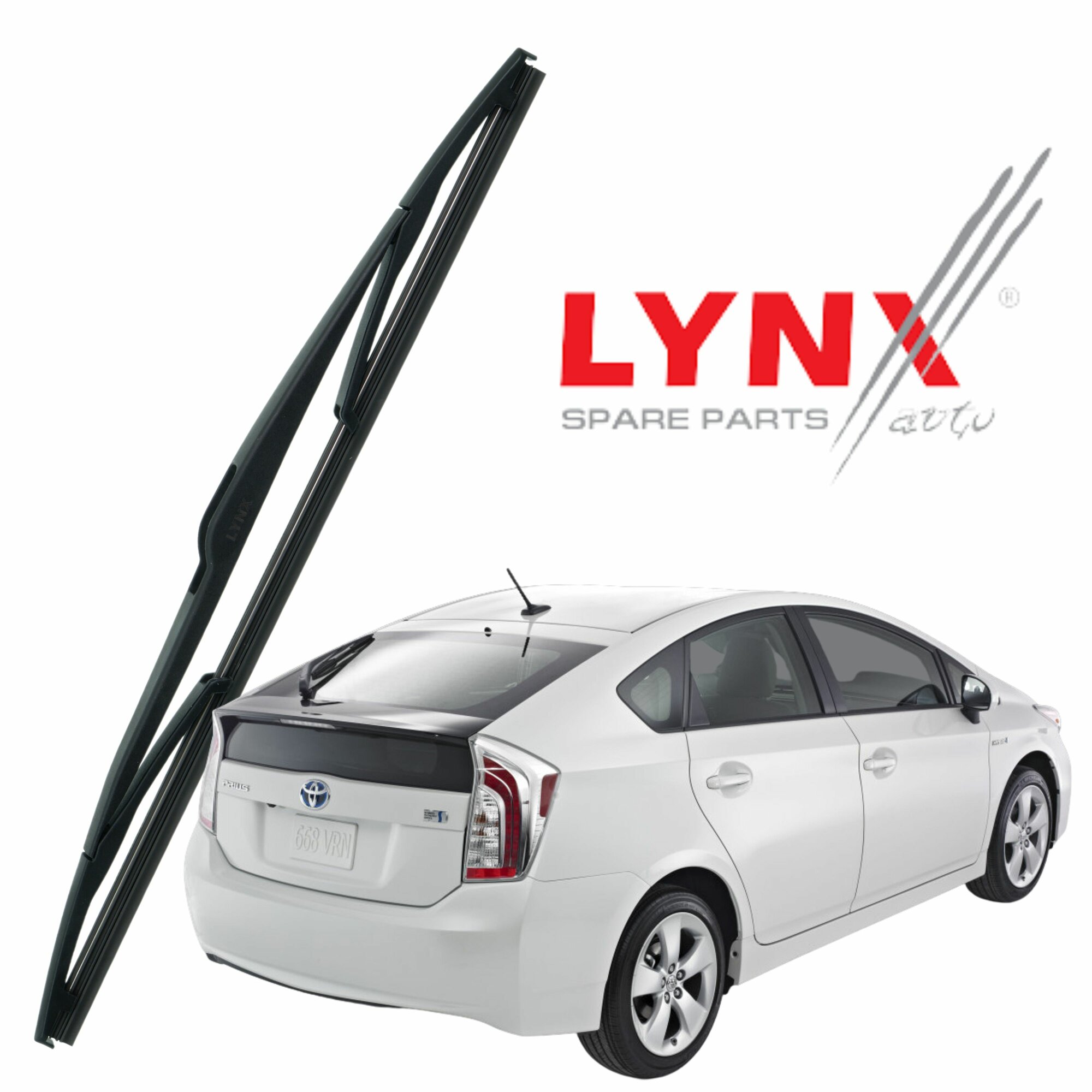 Дворник задний Toyota Prius (3) XW30 / Тойота Приус (USA сборка) 2003 2004 2005 2006 2007 2008 2009 Щетка стеклоочистителя задняя, 400мм