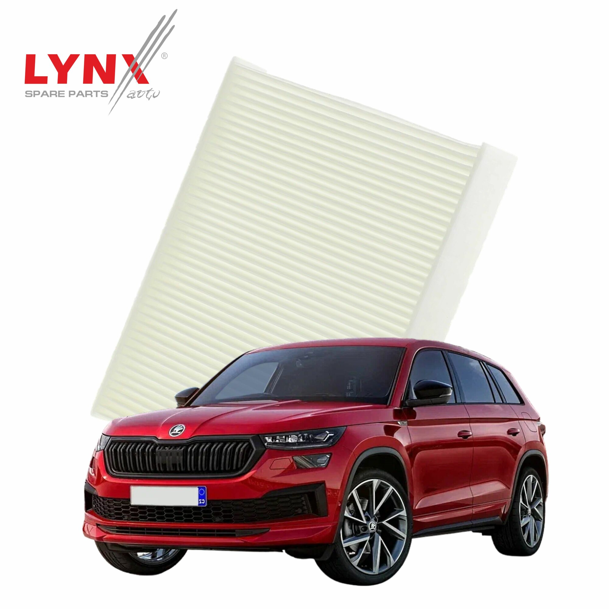 Фильтр салонный Skoda Kodiaq (1) 2016 - 2022 1шт LYNXauto
